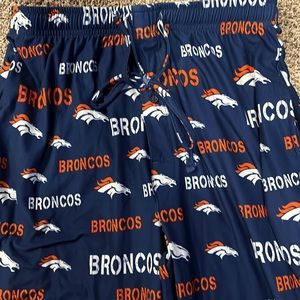 NFL | Pants | Mens Denver Broncos Midfield Synthetic Pajama Pants Size ...